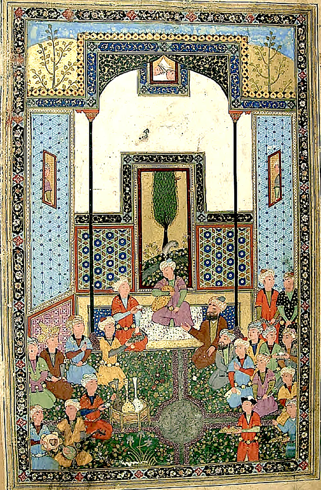 Was the Louvre muraqqa‘ a part of the Fitzwiliam Akbar album?