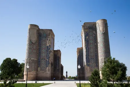 Were there prototypes of the Oqsaroy palace?‌‌